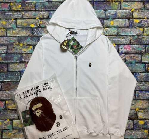 Толстовка Bape на молнии