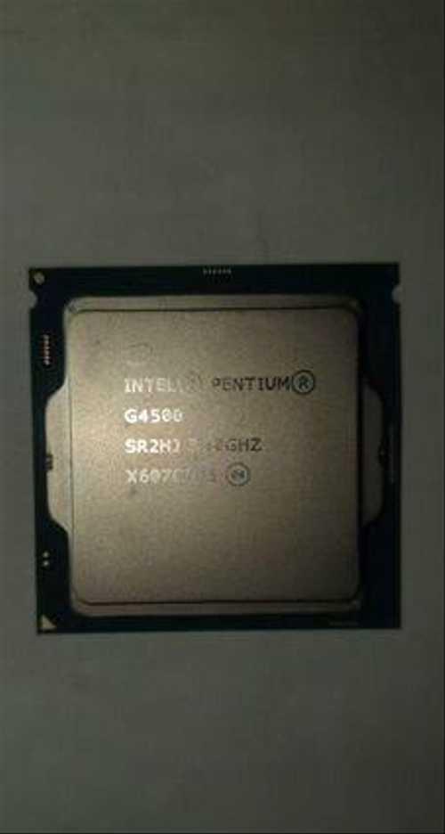 Процессор Intel G4500