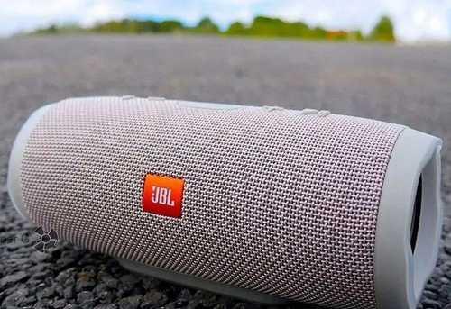 Колонка блютус JBL Charge 3 (серая)