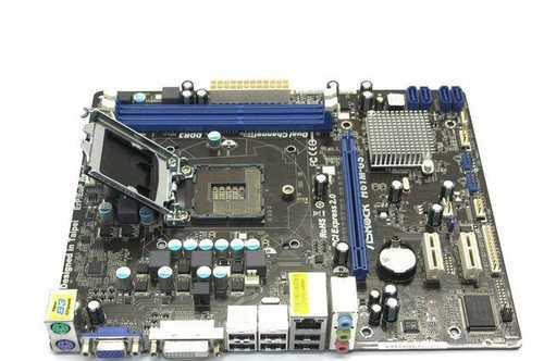 Мат. плата S-1155 AsRock H61M-GS (H61/DDR3/sata/La