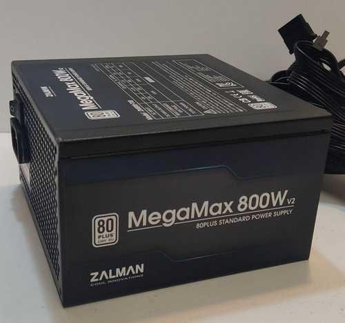 Блок питания 800w Zalman Megamax V2