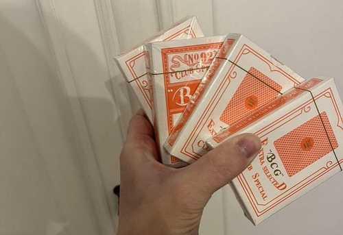 Карты для покеры 4 запечатанные колоды