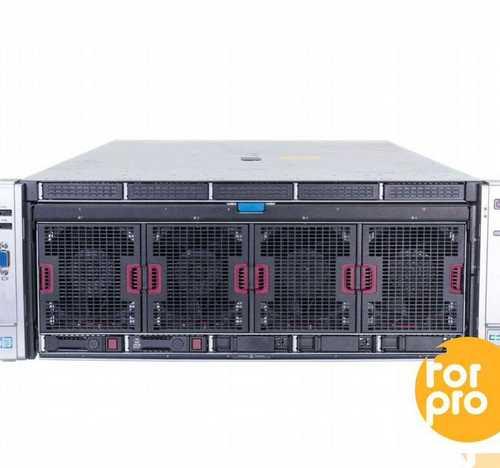 Сервер HP AI DL580 Gen9 5SFF 4xE7-8880v3 256GB
