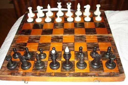 Шахматы с деревянной доской СССР