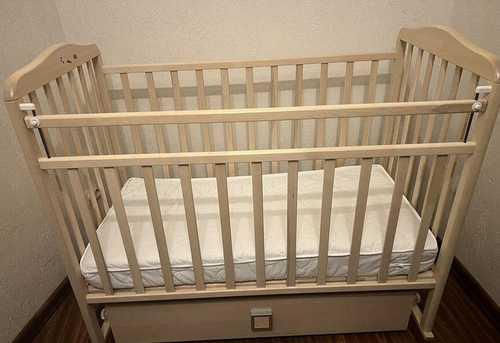 Детская кровать sweet baby, массив березы
