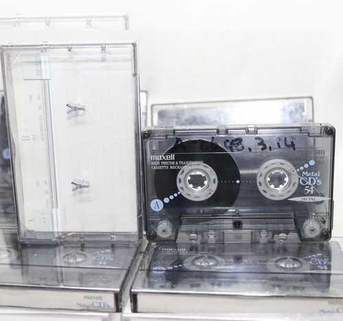 Аудиокассета Maxell Metal CD 's 54. Type IV. 10