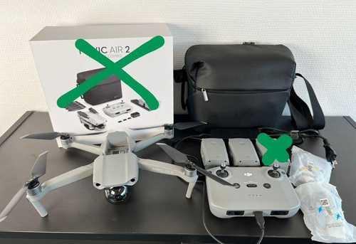 Квадрокоптер Dji Air 2 Fly more combo