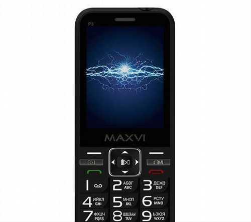 Сотовый телефон Maxvi P3 2.8" Black GSM