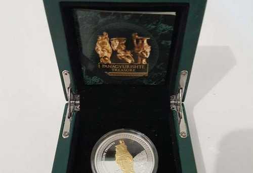 Монета серебро Ниуэ (2 доллара Елизавета)