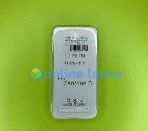 Чехол силикон для Asus Zenfone C zc451cg прозрачны