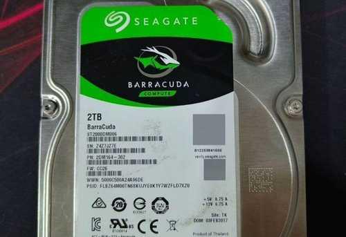 Жесткий диск Seagate barracuda 2тб