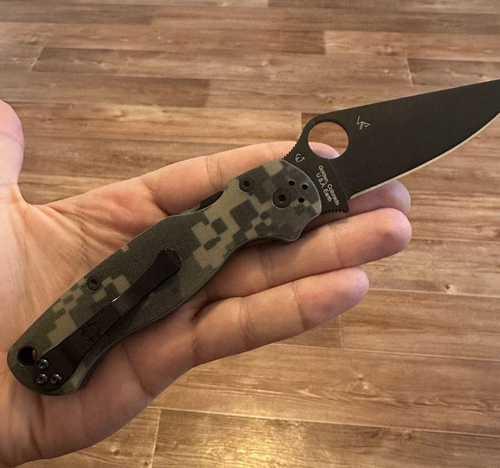 Нож складной Spyderco Paramilitary 2 Оригинал