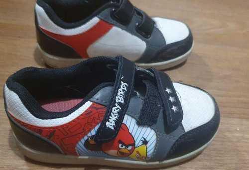 Кроссовки на липучках Angry Birds. Размер 25
