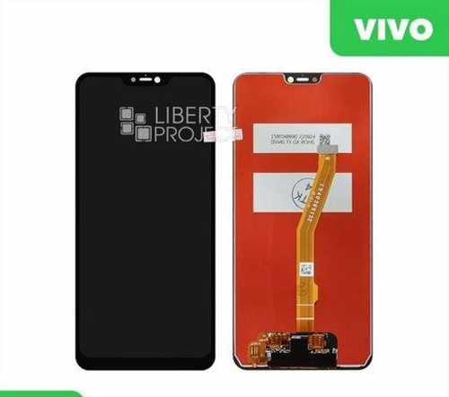 Дисплей Vivo V9 чёрный, копия