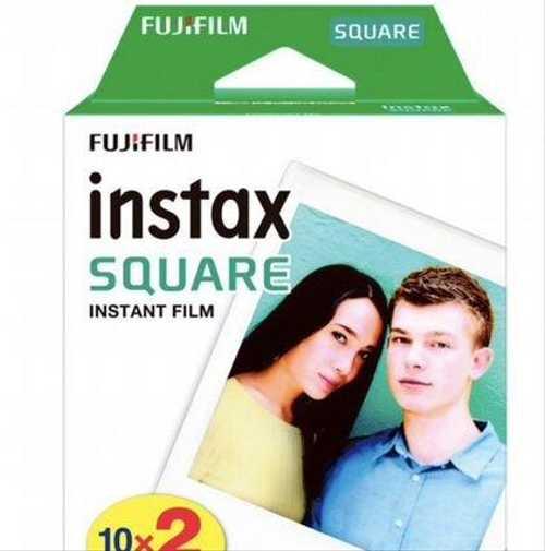 Картриджи Fujifilm instax square 20 кадров