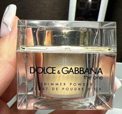 Сияющая пудра dolce gabbana