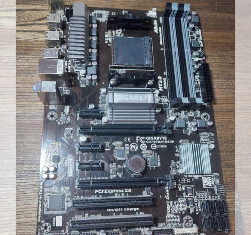 Материнская плата gigabyte ga 970a ds3p