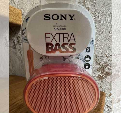 Беспроводная колонка sony SRS-XB01