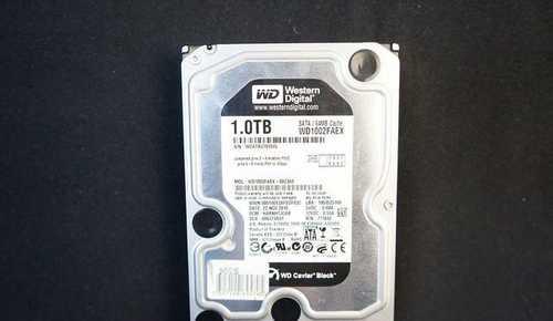 WD Black 1 тб (Желтый)