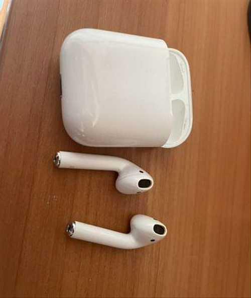 Наушники apple airpods оригинал бу