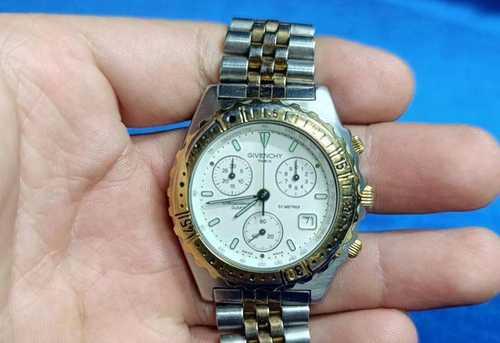 Givenchy chronograph мужские часы швейцария