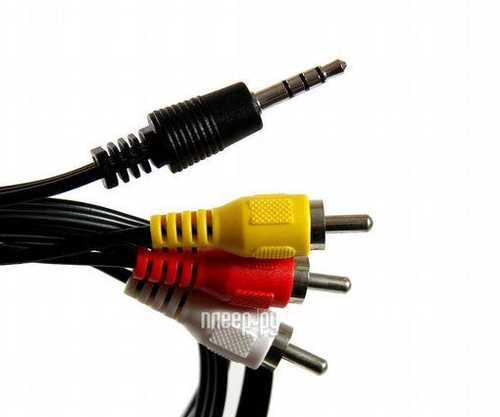 Vcom Jack 3.5mm - 3RCA 2m CV213-2M