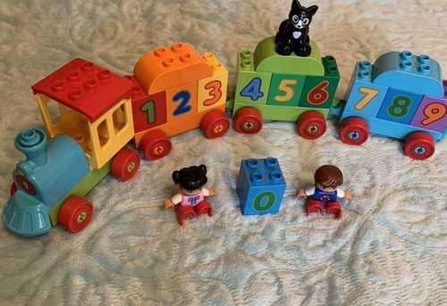 Lego duplo поезд "Считай и играй" 10847