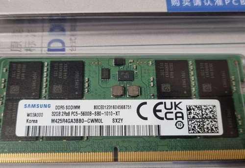 Samsung DDR5 5600 64Gb SO-dimm (новые)