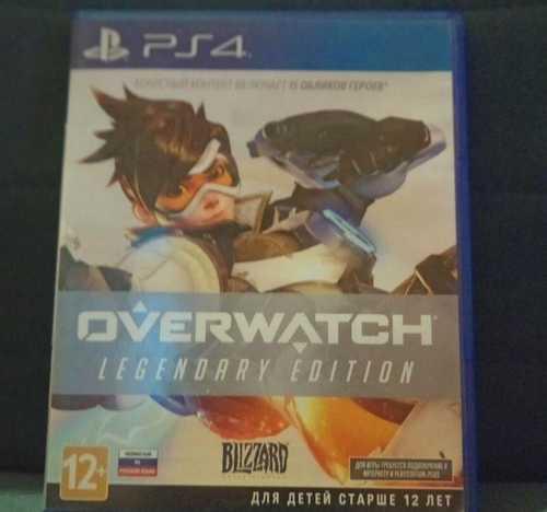 Overwatch ps4 диск