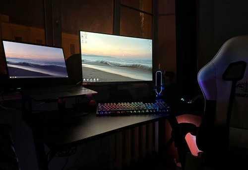 Стол игровой, компьютерный, с RGB