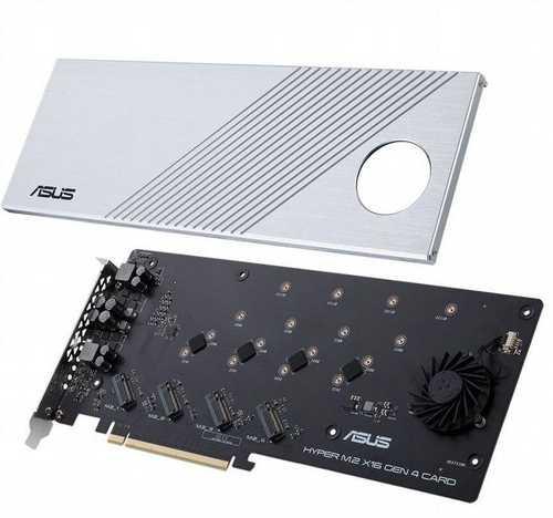 Плата расширения SSD asus Hyper M.2 X16 GEN 4 card