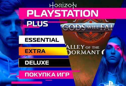 PS Plus Deluxe Extra с играми + Gods Will Fall