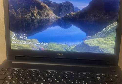 Ноутбук Dell inspiron 3558