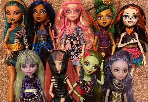 Кукла Монстер Хай Monster high базовая базовые