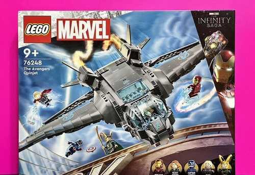 Lego Marvel 76248 The Avengers Quinjet (есть)