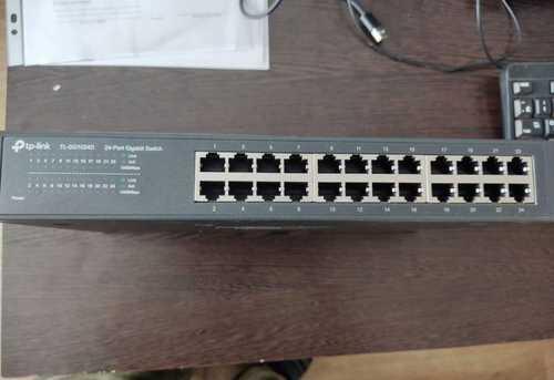 Tp link tl-sg1024d свитч, маршрутизатор