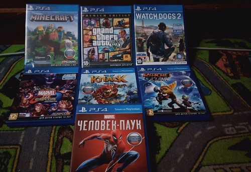 Игры на ps4 в отличном состоянии