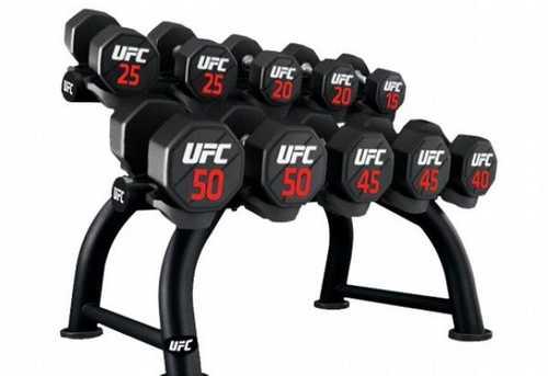 Сет из гантелей 5 пар (22-30 кг) UFC, 260кг