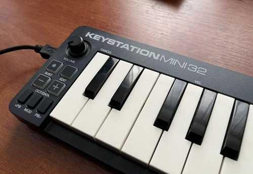 Midi клавиатура m audio keystation mini 32