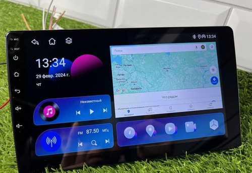 Топовая Магнитола 9дюйм Android 6х128 SIM CarPlay