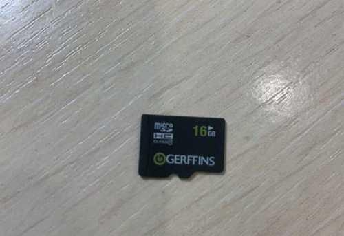 Карта памяти MicroSD 16GB