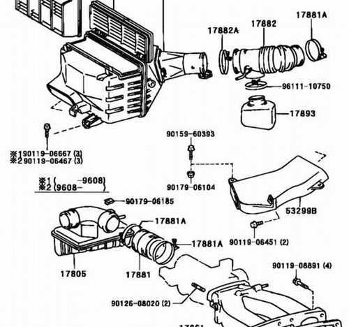 Прокладка впускного коллектора оригинал Toyota