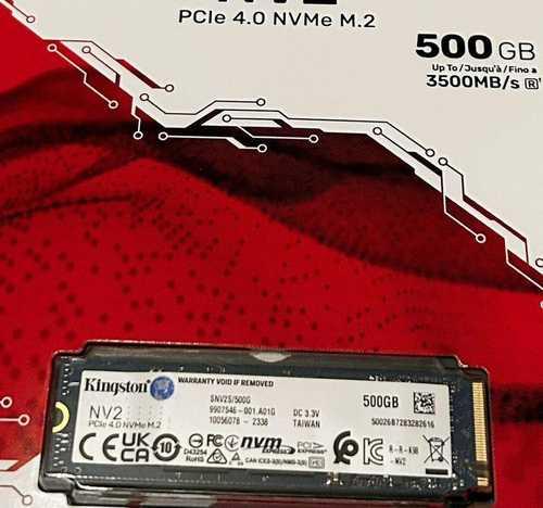 Ssd m2 500gb kingston nv2