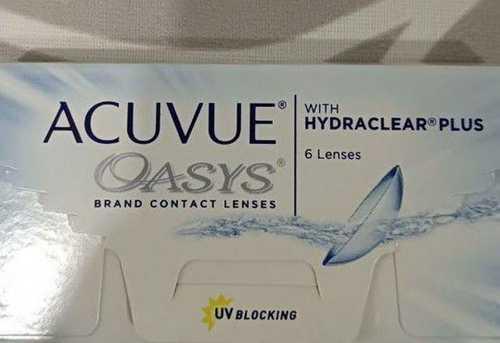 Линзы контактные acuvue oasys