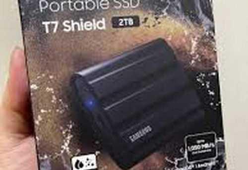Внешний жесткий диск samsung t7 2tb shield
