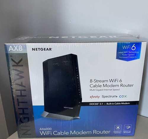 Netgear Nighthawk AX6000 WiFi Modem Router (CAX80)