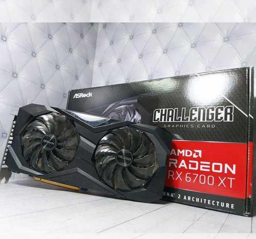 Игровая видеокарта AsRock RX 6700xt Challenger 12g