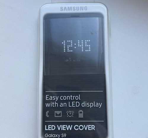 Чехол samsung galaxy s9 LED view cover