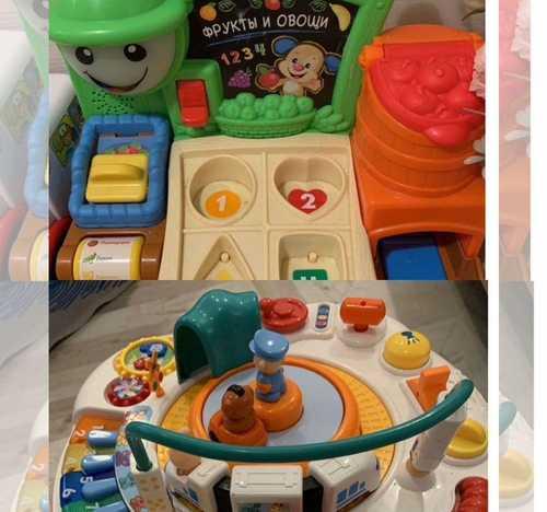 Игрушки fisher price, vtech chicco 6 мес-1-3 года