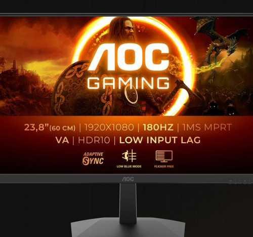 Новый монитор AOC 24" 180Гц 24G15N2